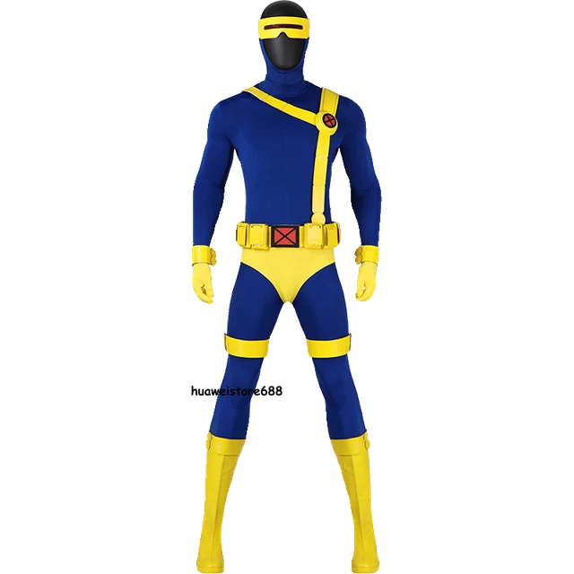 X-MEN 97 CYCLOPS Scott Summers Cosplay Outfits Costume Jumpsuit ...