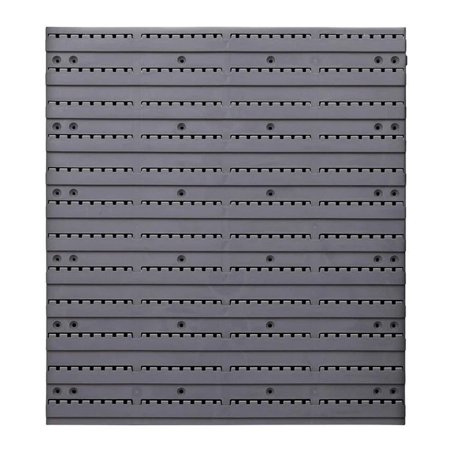 GIANTZ 48 STORAGE Bin Rack Wall Mounted Peg Board Garage Tool Organiser ...