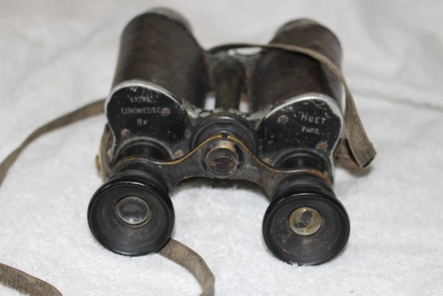 HUET PARIS EXTRA Lumineuse 8X Binoculars W Braithwaite Dartmouth £9.99 ...