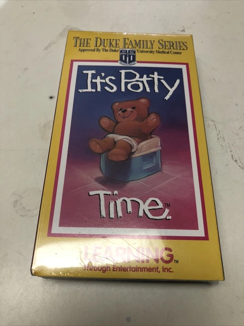VINTAGE SEALED ITS Potty Time VHS tape video for potty training for ...