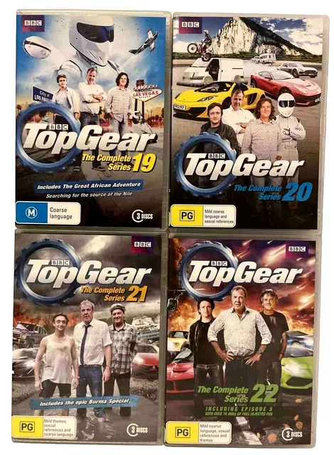 TOP GEAR : Complete Series 19 20 21 22 DVD, Bundle BBC Region 4 $34.95 ...