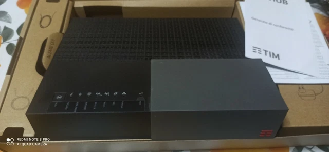 MODEM TIM HUB ROUTER ADSL2+ VDSL EVDSL FIBRA FINO A 1000 2.4 e 5ghz ...