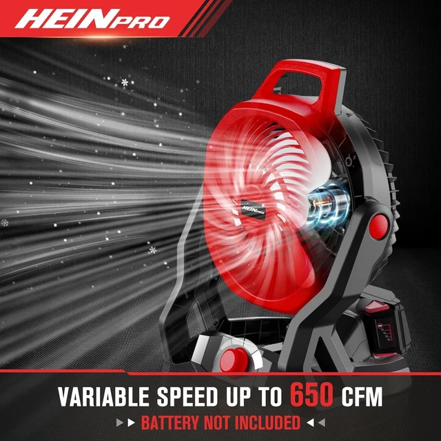 FOR MILWAUKEE M18 18V Jobsite Fan Tool Only Cordless Battery Powered w ...