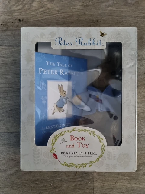 PETER RABBIT BOOK & Toy Gift Set Beatrix Potter New In Box Children ...