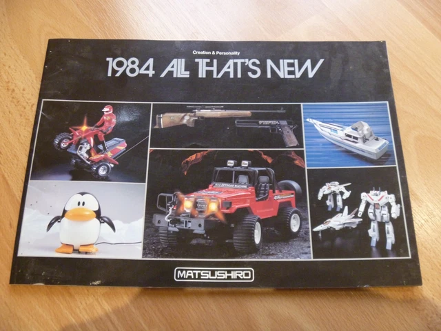 VINTAGE 1984 MATSUSHIRO Trade Catalogue Radio Control Knight Rider The ...