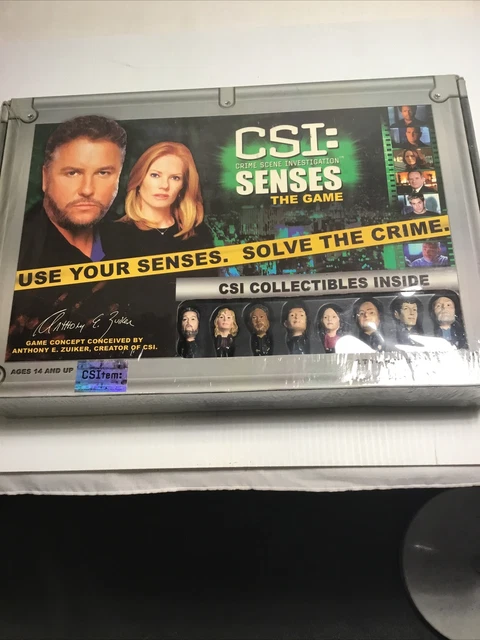 CSI TV SHOW CRIME SCENE INVESTIGATION SENSES BOARD GAME New Sealed $19. ...