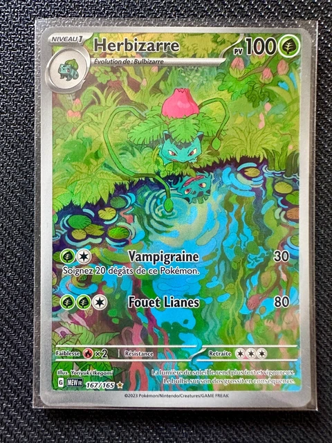 CARTE POKÉMON HERBIZARRE 167/165 EV3.5 151 EUR 35,00 - PicClick FR