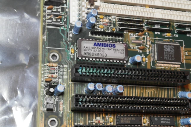 SOCKET 3 486 motherboard VLB Vesa Local Bus ISA 4DVS FOR PARTS OR ...