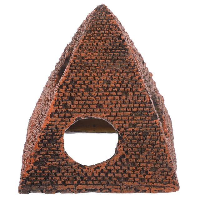 DECKED FISH SHRIMP Habitat Caves Rockery Egyptian Pyramid Props £11.45 ...