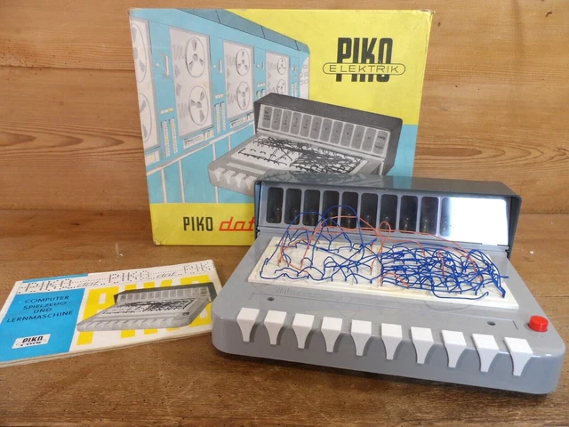 &PIKO DAT& PIKO Elektrik Computer Lernmaschine OVP Anleitung ...