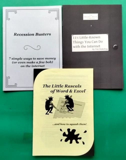 3 USEFUL COMPUTING Booklets And Guides With Tips & Tricks. ~ Unread. £0 ...