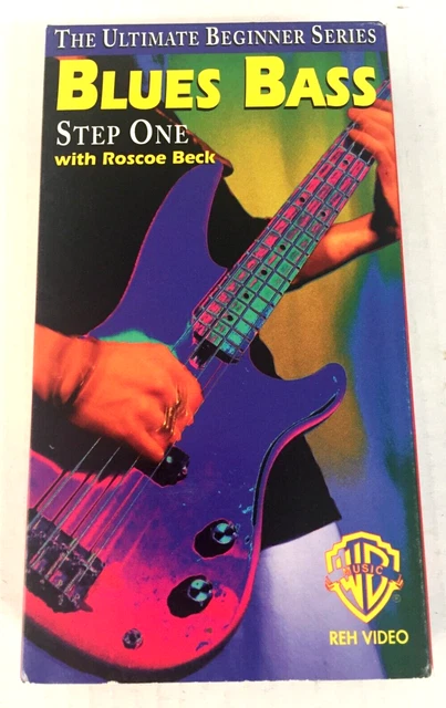 BLUES BASS STEP One With Roscoe Beck VHS tape Ships Same Day With ...