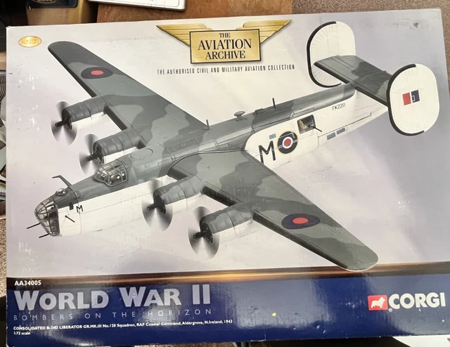 CORGI DIECAST 1:72 Consolidated B-24D Liberator GR.MkIII Coastal ...