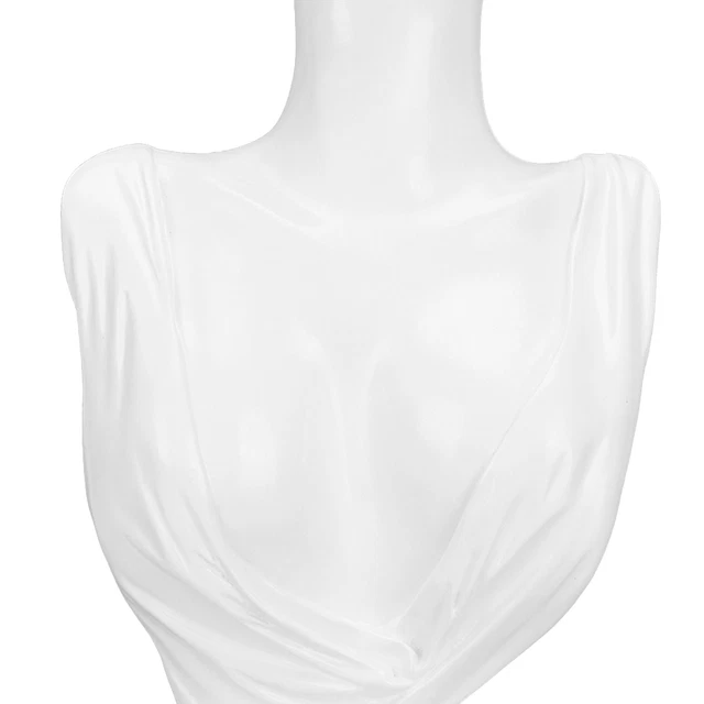BUST DISPLAY STAND Pendant Half Face Display Mannequin Display Holder ...