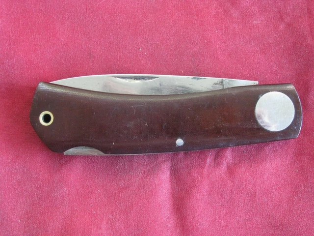 VINTAGE KHYBER 2603 Folding Lockback Drop Point Hunting Knife $79.99 ...