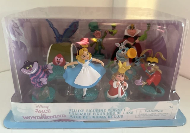 DISNEY STORE, ALICE in Wonderland Mary Blair Deluxe Figurine Playset. £ ...