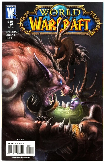 WORLD OF WARCRAFT #5 Wildstorm Productions Comics May 2008 (VF) $4.44 - PicClick CA