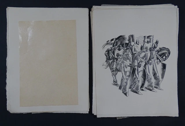 ALBERT DECARIS 1931 Shakespeare Macbeth 82 Gravures originales ...