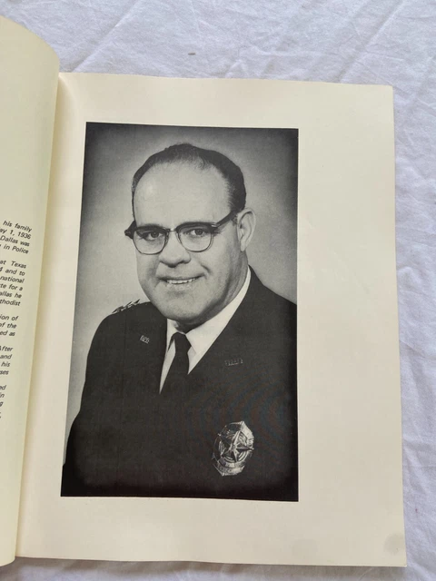 RETIRED DALLAS POLICE Chief Jesse Curry...Personal JFK Assassination ...