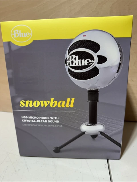 BLUE MICROPHONES SNOWBALL iCE USB Cardioid Microphone - White £34.99 ...