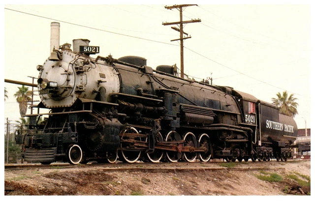 SOUTHERN PACIFIC TRAIN Class 4-10-2 #5021 Three Steam Cylinder Design ...
