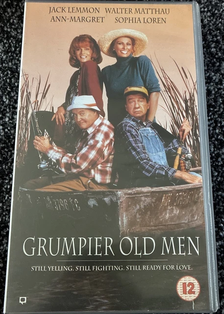 GRUMPIER OLD MEN VHS Video Tape starring Jack Lemmon & Walter Matthau £ ...