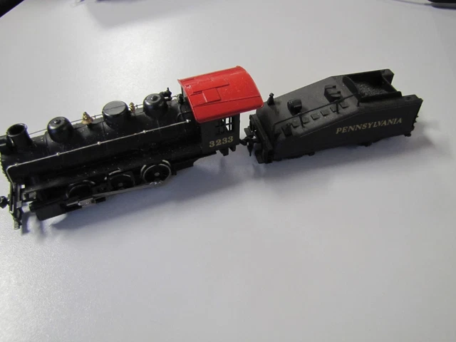 HO BACHMANN 3233 LOCOMOTIVE TENDER PENNSYLVANIA Steam Lok COAL CAR EUR ...