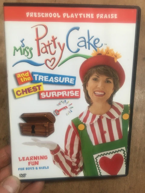 MISS PATTY CAKE:TREASURE Chest Surprise(UK DVD)Kids Preschool Bible ...
