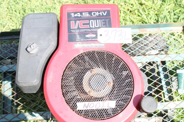 BRIGGS & STRATTON 14.5 HP IC Quiet Vertical Shaft Mower Engine Motor ...