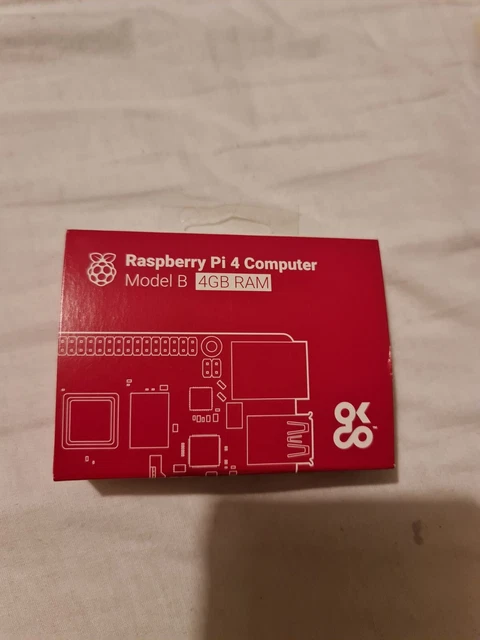 RASPBERRY PI 4 Model B 4GB Ram 64-bit 1.5GHz CPU WIFI Bluetooth - BRAND ...