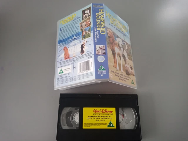 DISNEY HOMEWARD BOUND II 2 Lost In San Francisco VHS Video £0.99 ...