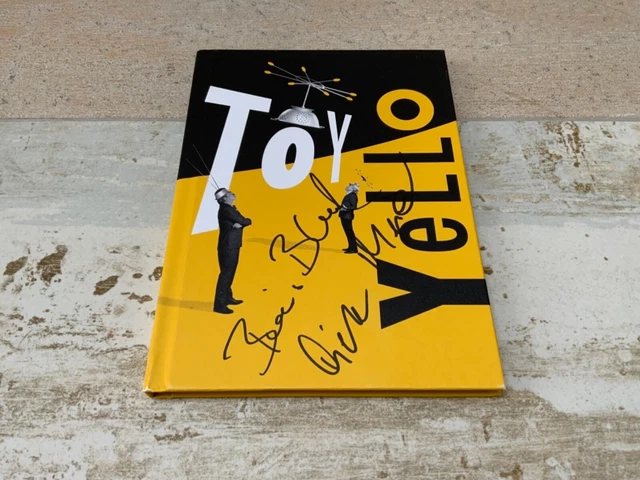 YELLO TOY SIGNED autographed LimitedEditionDdigibook CD Boris Blank ...