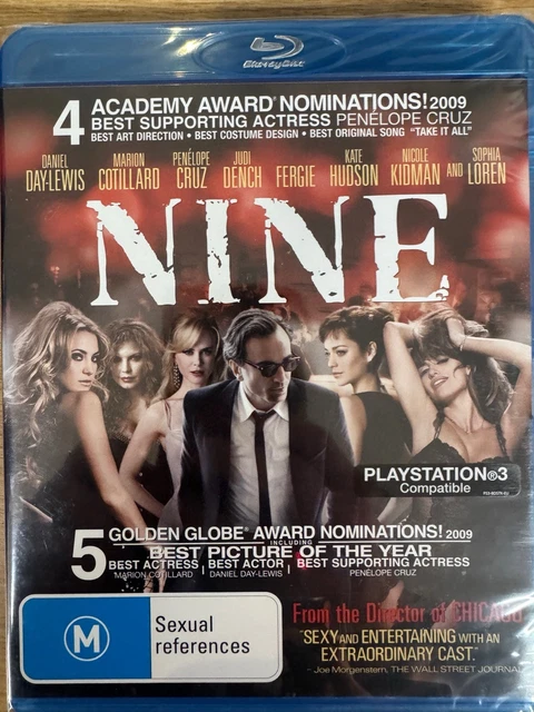 NINE (2009) - BLURAY Daniel Day-Lewis Penelope Cruz BRAND NEW! £6.27 ...