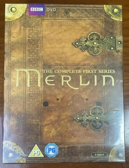 MERLIN: THE COMPLETE First Series DVD Boxset Morgan 6 discs Brand New ...