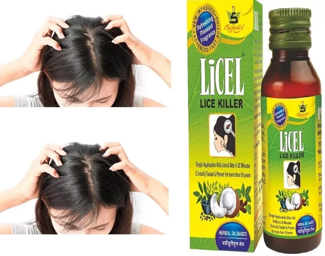 LICEL LICEL LICE & Nits Killer Oil | Herbal Lice Killer Oil Pack de 10 x 20 ml EUR 37,86 ...
