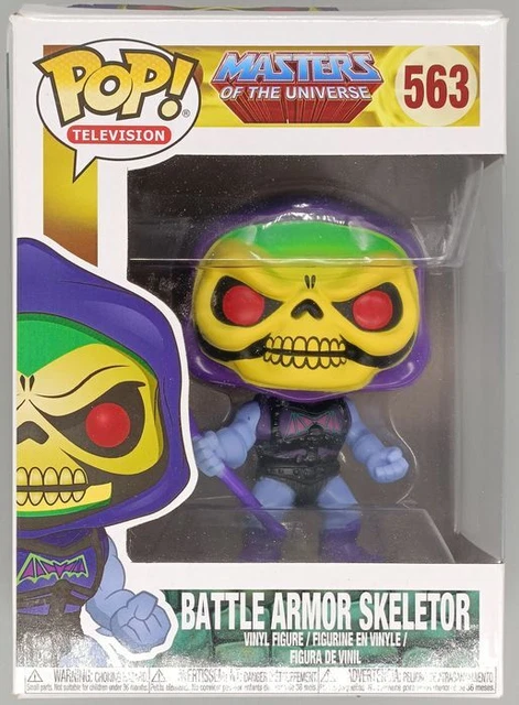 FUNKO POP #563 Battle Armor Skeletor - Masters of the Universe scatola danneg... EUR 14,81 ...