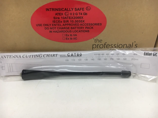 GLOBE ROAMER ENTEL CAT80 HT Series 2.0 1/4 Quarter Wave UHF 400-470MHz ...