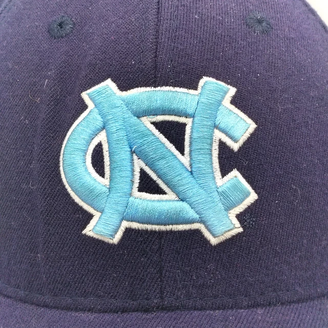 UNC TAR HEELS Top of the World One-Fit Hat Navy Blue Light Blue Logo ...