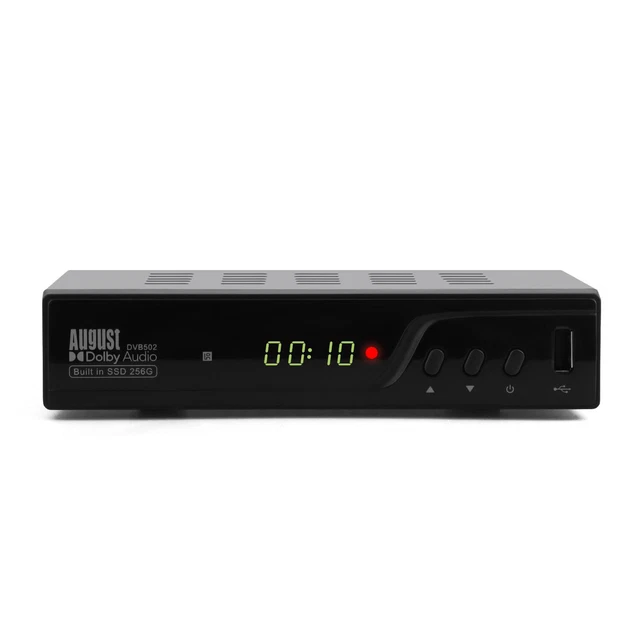 FREEVIEW HD 256GB Storage Set-Top Box Receiver Twin-Tuner HDMI - August ...