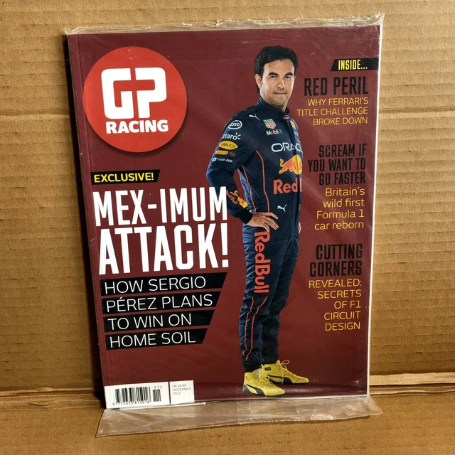 GP RACING / F1 Racing Formula 1 Magazine November 2022 (Brand New and ...