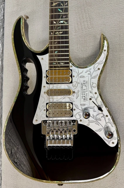 IBANEZ JEM 10 10th Anniversary Steve Vai Electric Guitar Very Rare Accs ...
