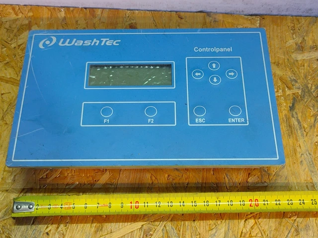 1X WASHTEC CONTROL 02-13 Terminal Bedienteil aus einer Auto Waschanlage ...