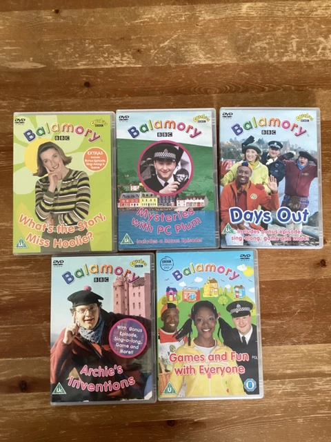 CBEEBIES BALAMORY DVD Set of 5 DVDs Bundle Children's Kids Gift BBC £11 ...