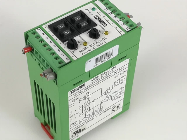 PHOENIX CONTACT MCR-2SP / Ui-dc Fin de Course Grenzsignalgeber 2769873 ...