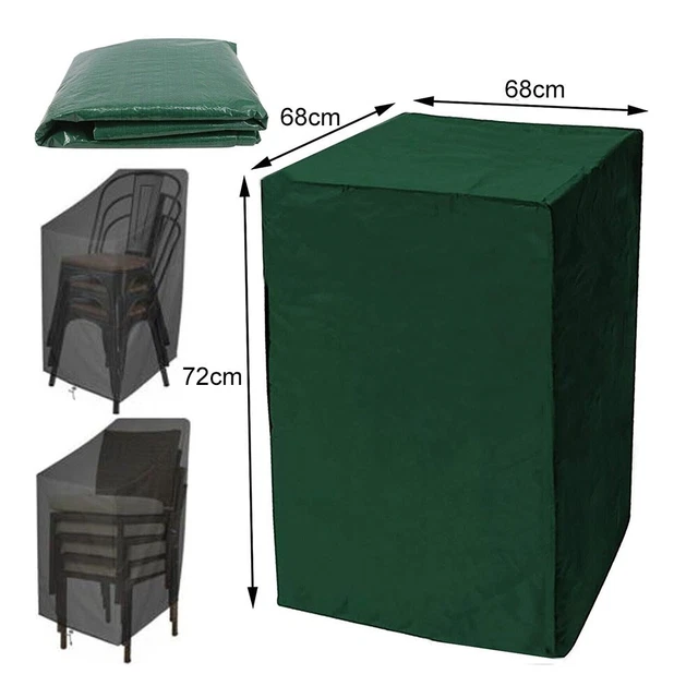 HOUSSE DE CHAISE empilable pratique et facile à utiliser entretien sans ...