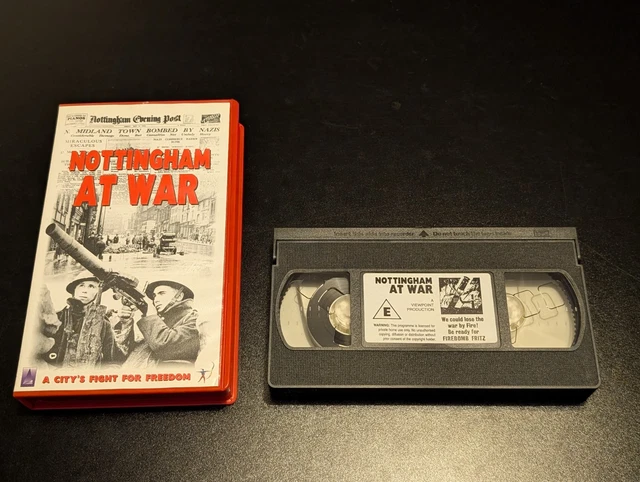 NOTTINGHAM AT WAR VHS Video Cassette Tape WW2 £9.99 - PicClick UK