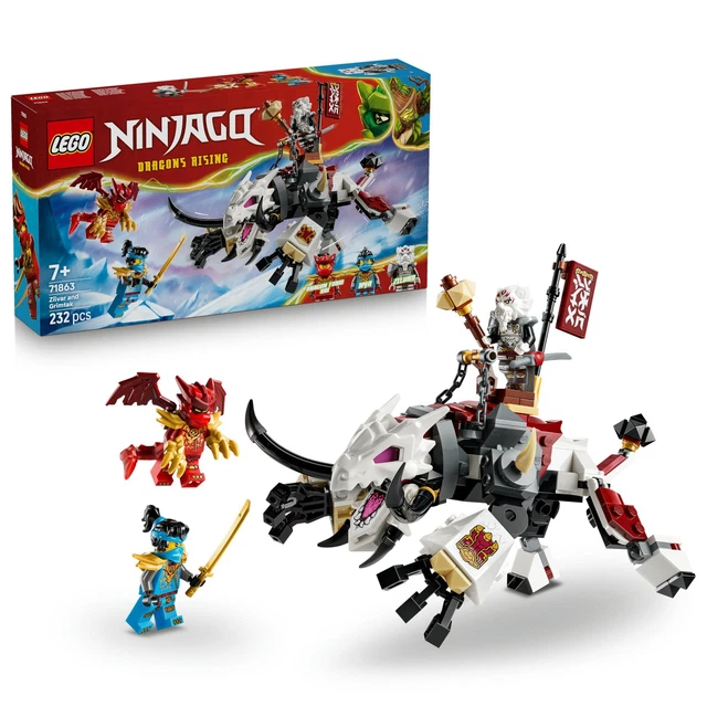 LEGO 71863 NINJAGO Zilvar and Grimtak the Dragon Beast £24.50 - PicClick UK