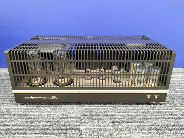 LUXMAN MQ80 TUBE Amplifier Revised Power Transformer Replaced Worn ...