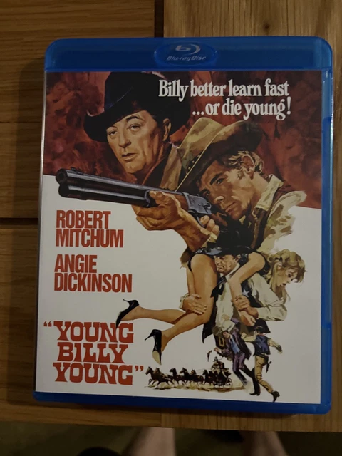 YOUNG BILLY YOUNG (1969) - Blu Ray Disc - Robert Mitchum, Angie ...