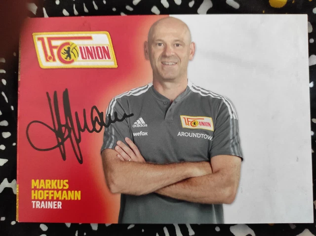 AK 1.FC Union Berlin Markus Hoffmann EUR 2,99 - PicClick DE